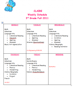 Planning Our Homeschool Year | FIRST HERALDS